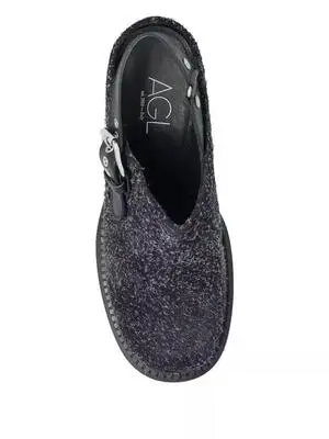Agl 85mm Franky Buckle-strap Mules