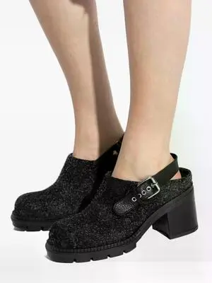 Agl 85mm Franky Buckle-strap Mules