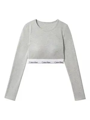 Calvin Klein Cropped Performance Tops For Women