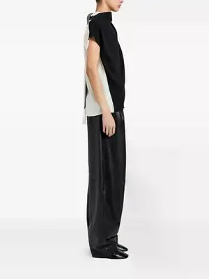 Proenza Schouler Elsa Drape-detail Blouse - Black