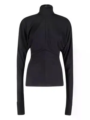 FRANCESCO MURANO Cuff Turtleneck Top