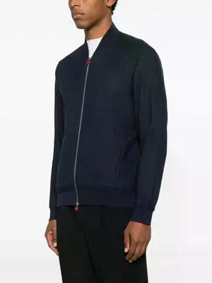 Kiton Zip-fastening Jacket - Blue