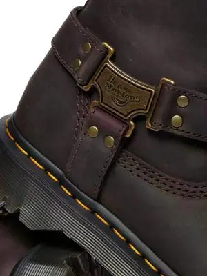 Dr. Martens Anistone Hi Buckle-strap Biker Boots