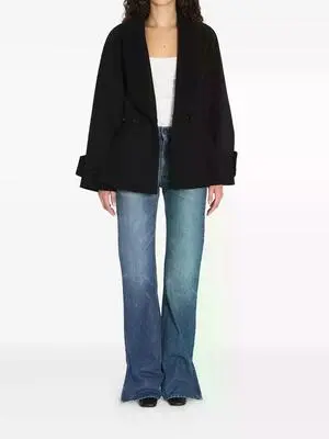 Chloé Shawl Collar Double-breasted Coat