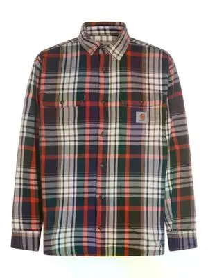 Carhartt Work In Progress Buttoned Plaid Shirt