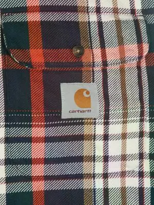 Carhartt Work In Progress Buttoned Plaid Shirt