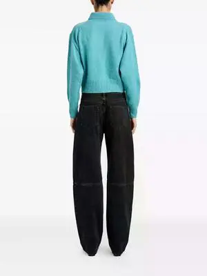 Proenza Schouler Rocio Buttoned Cardigan - Blue