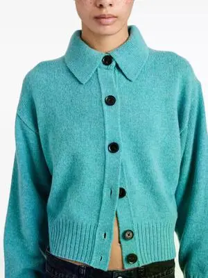 Proenza Schouler Rocio Buttoned Cardigan - Blue