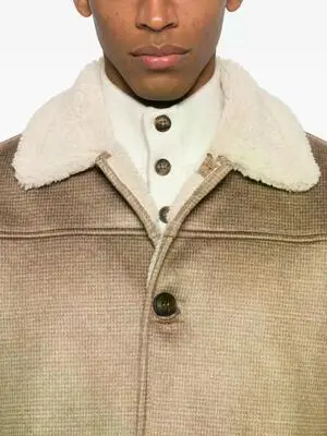MC2 SAINT BARTH Shearling Collar Coat