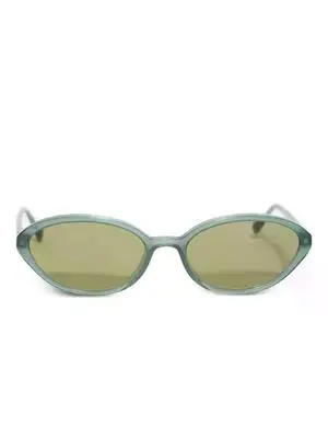 Mykita Toto Oval-frame Sunglasses - Green