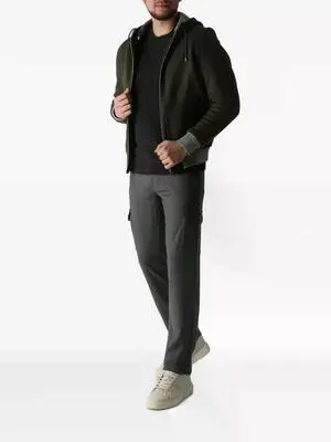GRAN SASSO Ribbed Crew Neck Sweater