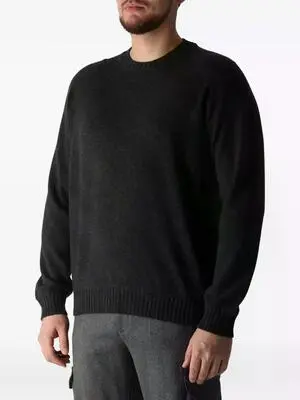 GRAN SASSO Ribbed Crew Neck Sweater