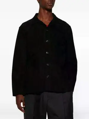 BODE Chest-pocket Shirt Jacket - Black