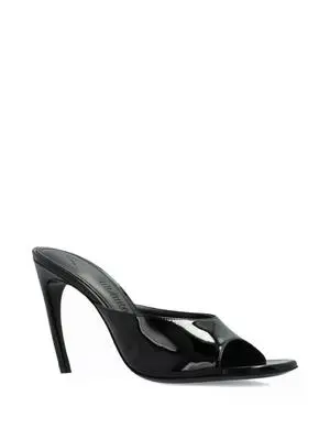 Attico 100mm Peep-toe Stiletto Sandals - Black