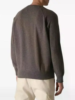 GRAN SASSO Long-sleeve Crew-neck Sweater - Brown