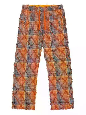 PLEASURES Mystic Flannel Trousers - Orange