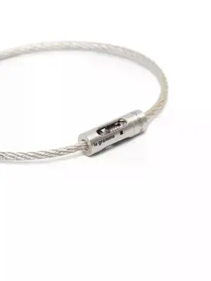 Le Gramme 8g Punched Cable Bracelet