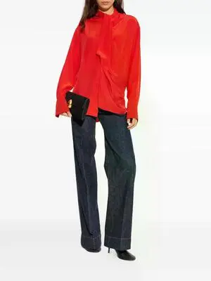Victoria Beckham Alina Logo-patch Jeans