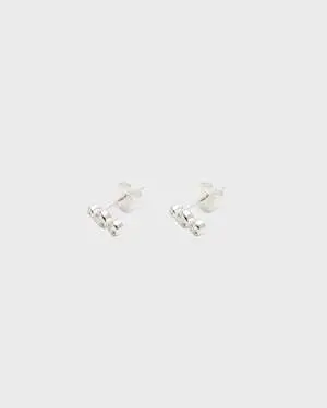 RAGBAG 925 Sterling Stud Earrings - Silver