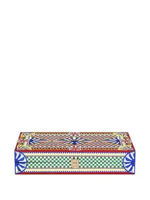 Dolce & Gabbana Printed Tombola Set - Red