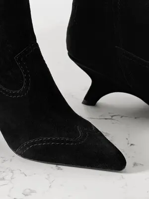 Simkhai Shadow Suede Ankle Boots