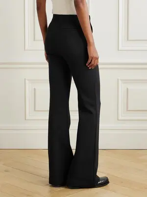 Simkhai Kenna Crepe Flared Pants - Black