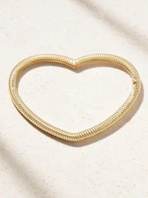 Yvonne Léon 9-karat Heart Bangle
