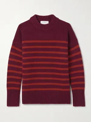 La Ligne Striped Wool Cashmere Sweaters