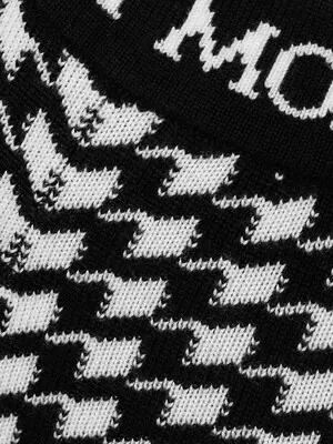 Perfect Moment Houndstooth Merino Wool Leggings - Black