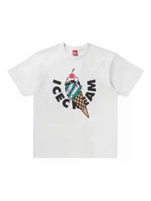 ICECREAM Spoonfull Graphic Short-sleeve T-shirt - White