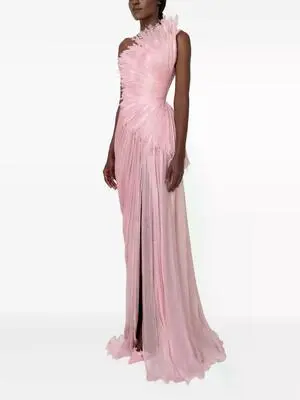 IRIS SERBAN Winnona One-shoulder Maxi Dress