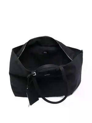 A.p.c. Le Drummer Toile Tote Bag - Black