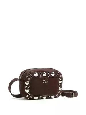 Valentino Garavani Nellcôte Ball-studs Leather Shoulder Bag