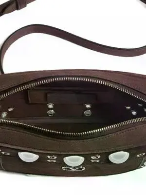 Valentino Garavani Nellcôte Ball-studs Leather Shoulder Bag