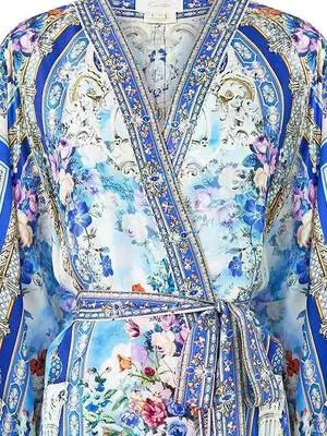 Camilla Ottoman Opulence Floral-print Kimono