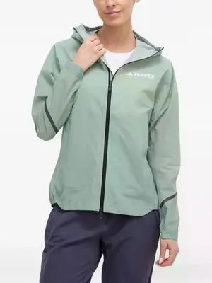 Adidas Reflective-detail Hooded Jacket
