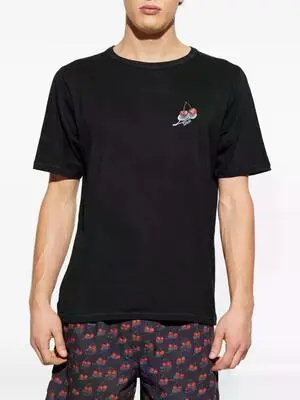 DIESEL® Kit-james Cherry-print Pajama Set - Black