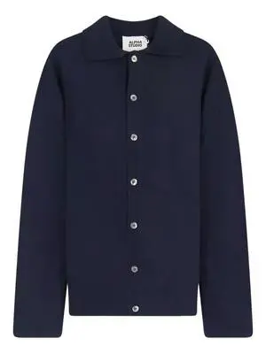 Alpha Industries Buttoned Collared Cardigan