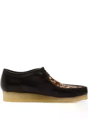 Clarks Wallabee Derby Shoes - Brown