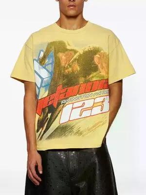 RRR123 Meta-man T-shirt - Yellow