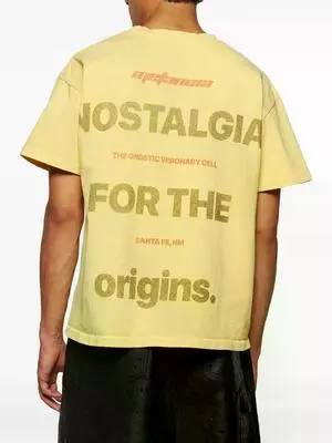 RRR123 Meta-man T-shirt - Yellow
