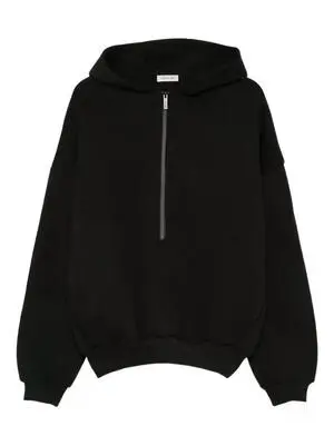 Fear Of God Zip Hooded Sweatshirt - Black