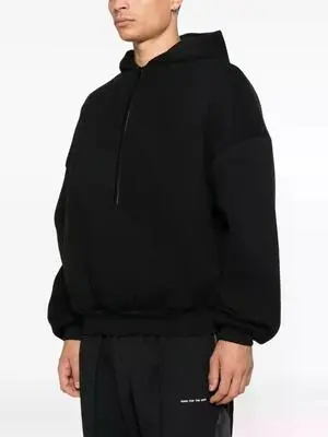 Fear Of God Zip Hooded Sweatshirt - Black