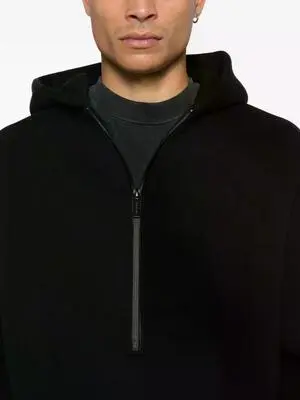 Fear Of God Zip Hooded Sweatshirt - Black