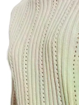 SAMSOE SAMSOE Satilly Turtleneck Openwork-design Sweater
