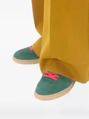 Valentino Garavani Upvillage Suede Sneakers - Green