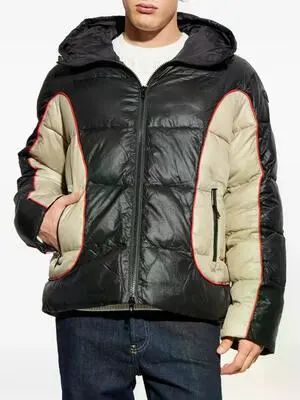 DIESEL® W-ostend-wrd Hooded Jacket - Black