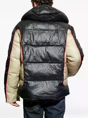 DIESEL® W-ostend-wrd Hooded Jacket - Black