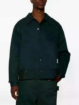 BODE Side-tab-buttons Jacket - Green