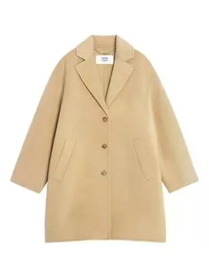 Maison Kitsuné Button Wool Coat